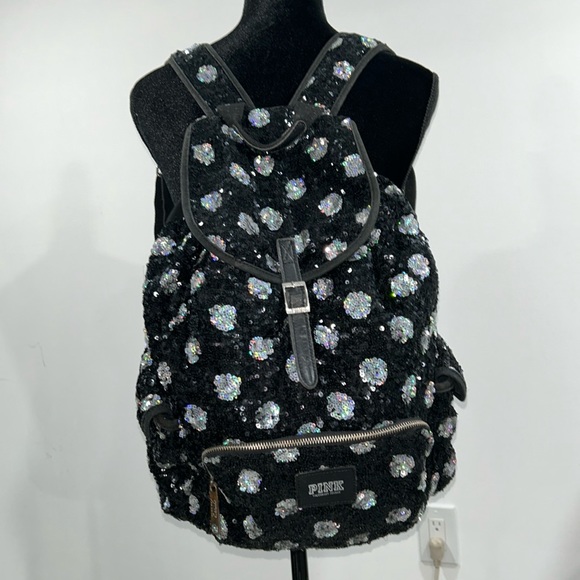 PINK Victoria's Secret | Bags | Pink Glitter Backpack | Poshmark